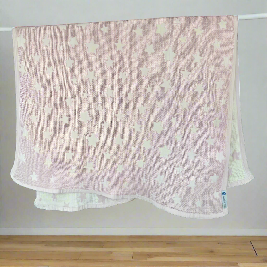Sweet Stars Baby Blanket in Pink – marlo + olive